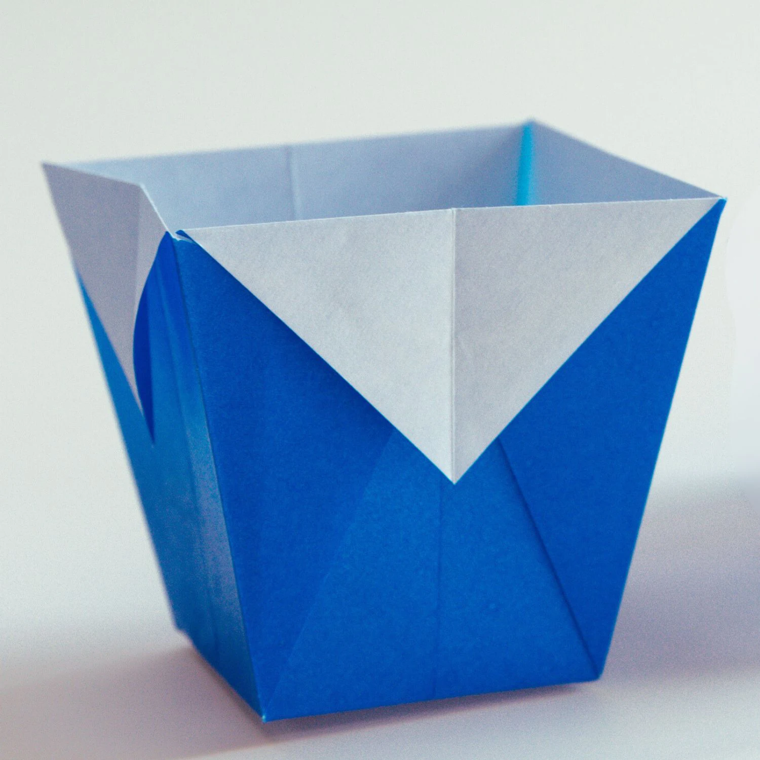 How to Fold an Origami Cup - OrigamiOK