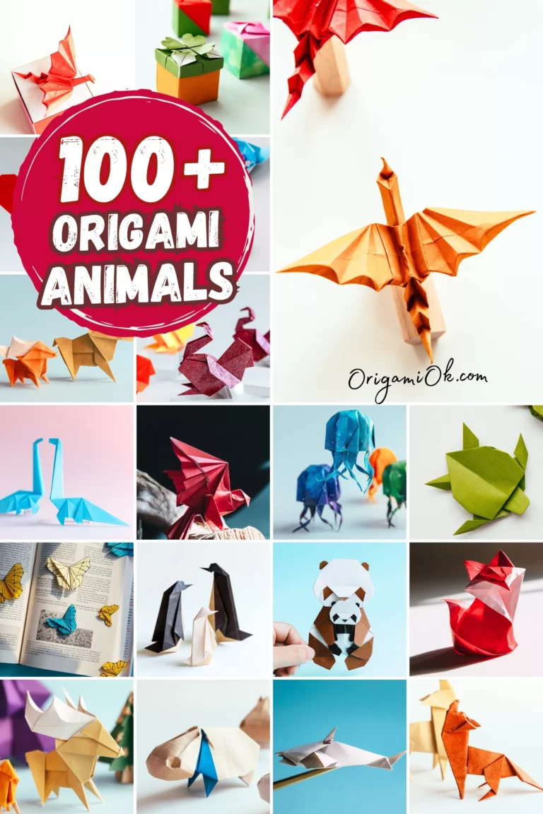 Origami Mountain And Valley Folds - Origami OK