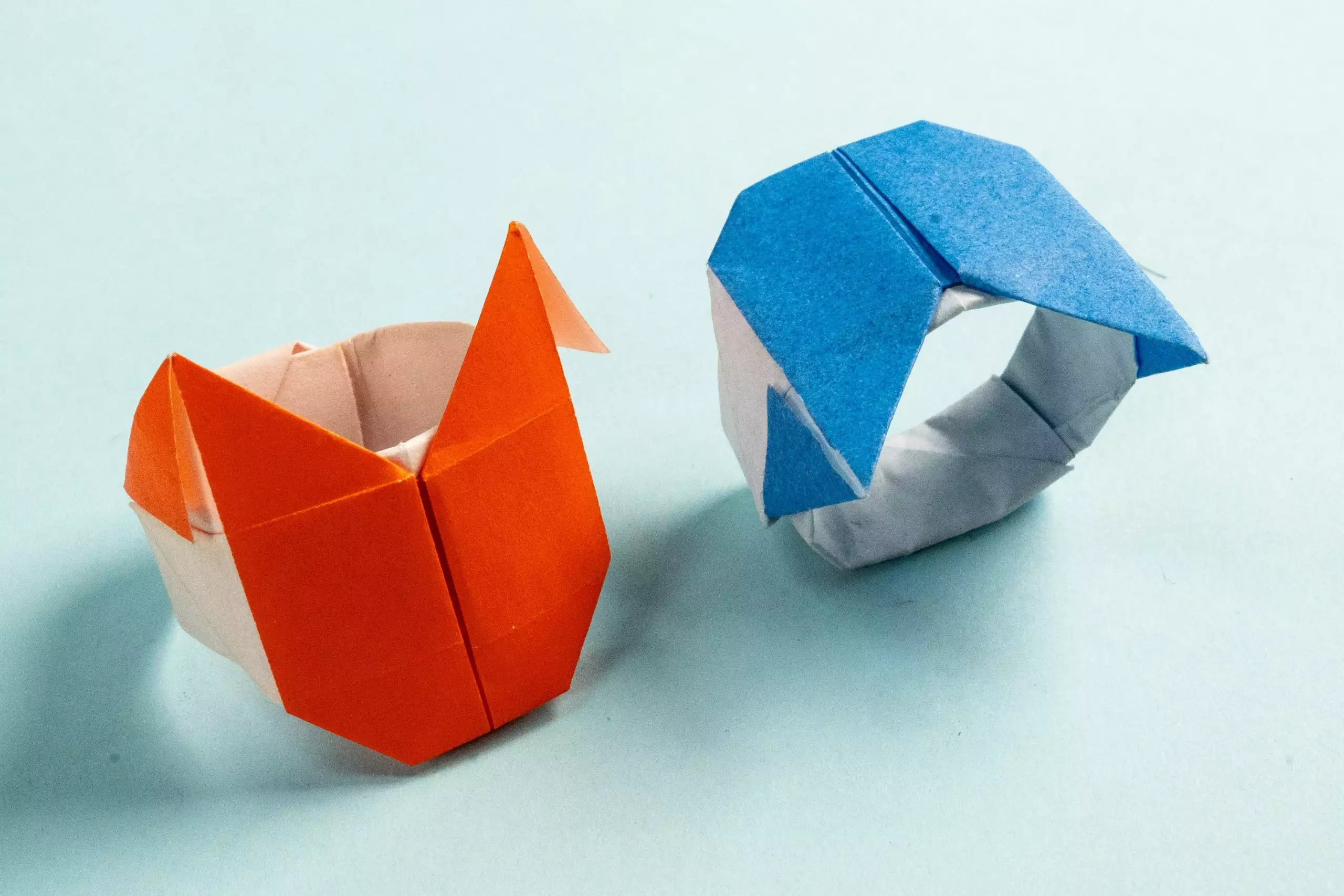 How to Make an Origami Cat Ring - Origami OK