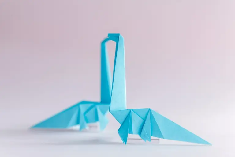 Easy Sticky Note Origami Crane Instruction - Origami OK
