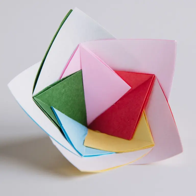 How to Make an Origami Pinwheel - Origami OK