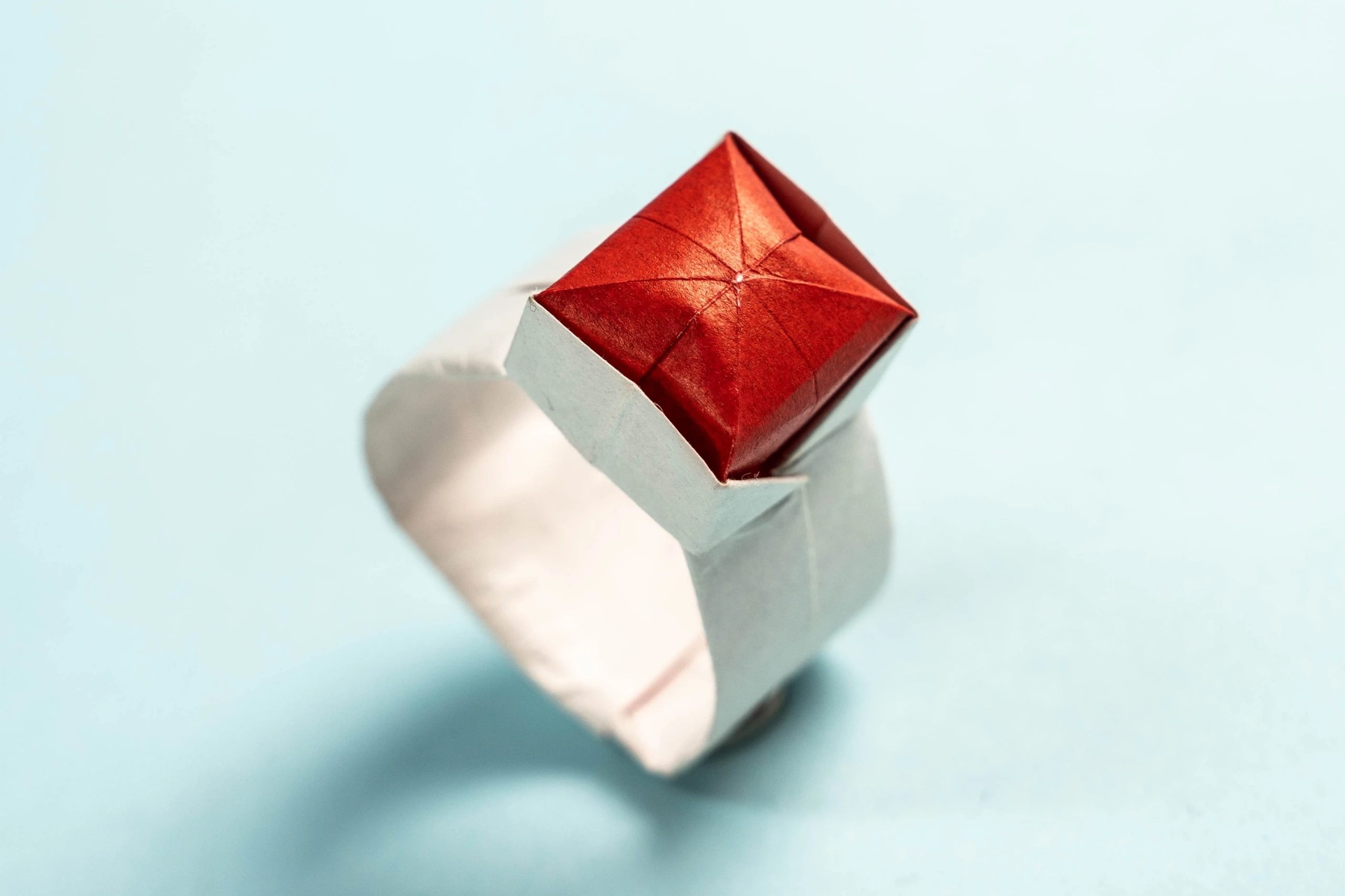 How to Fold an Origami Diamond Ring - Origami OK
