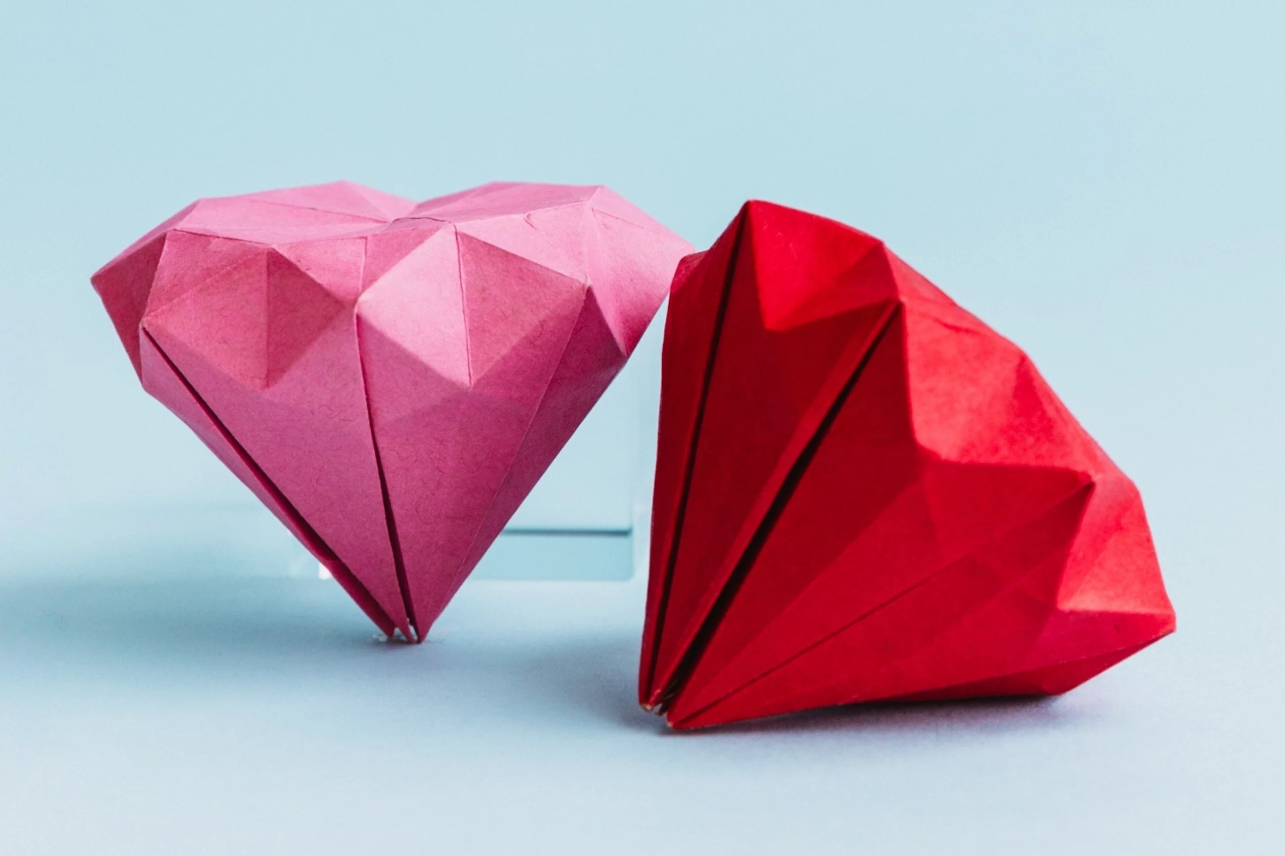 How to Make an Origami Diamond - 3D version - Origami OK