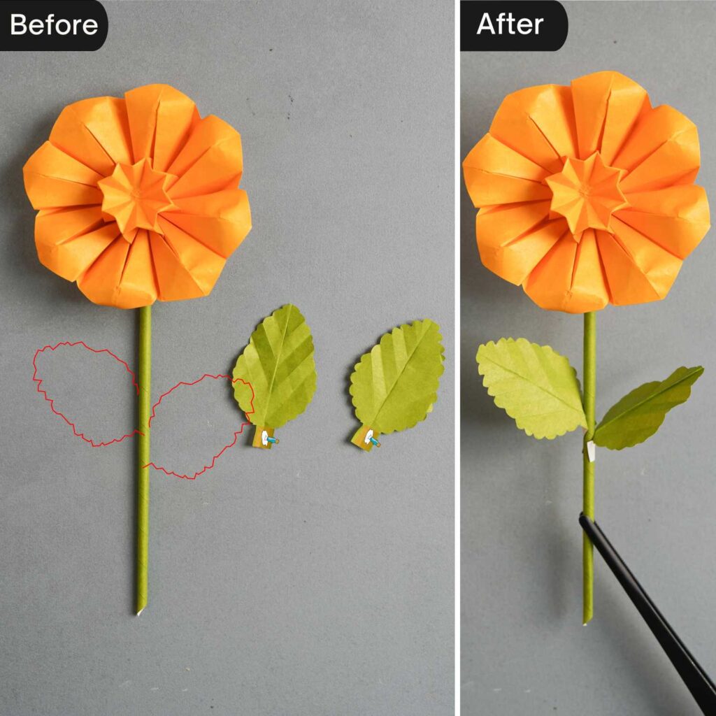Origami Sunflower: Step-by-Step Instructions - OrigamiOK