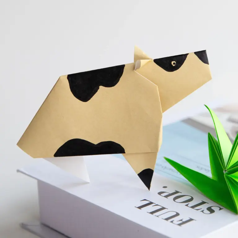 How to Fold an Origami Spring - Origami OK