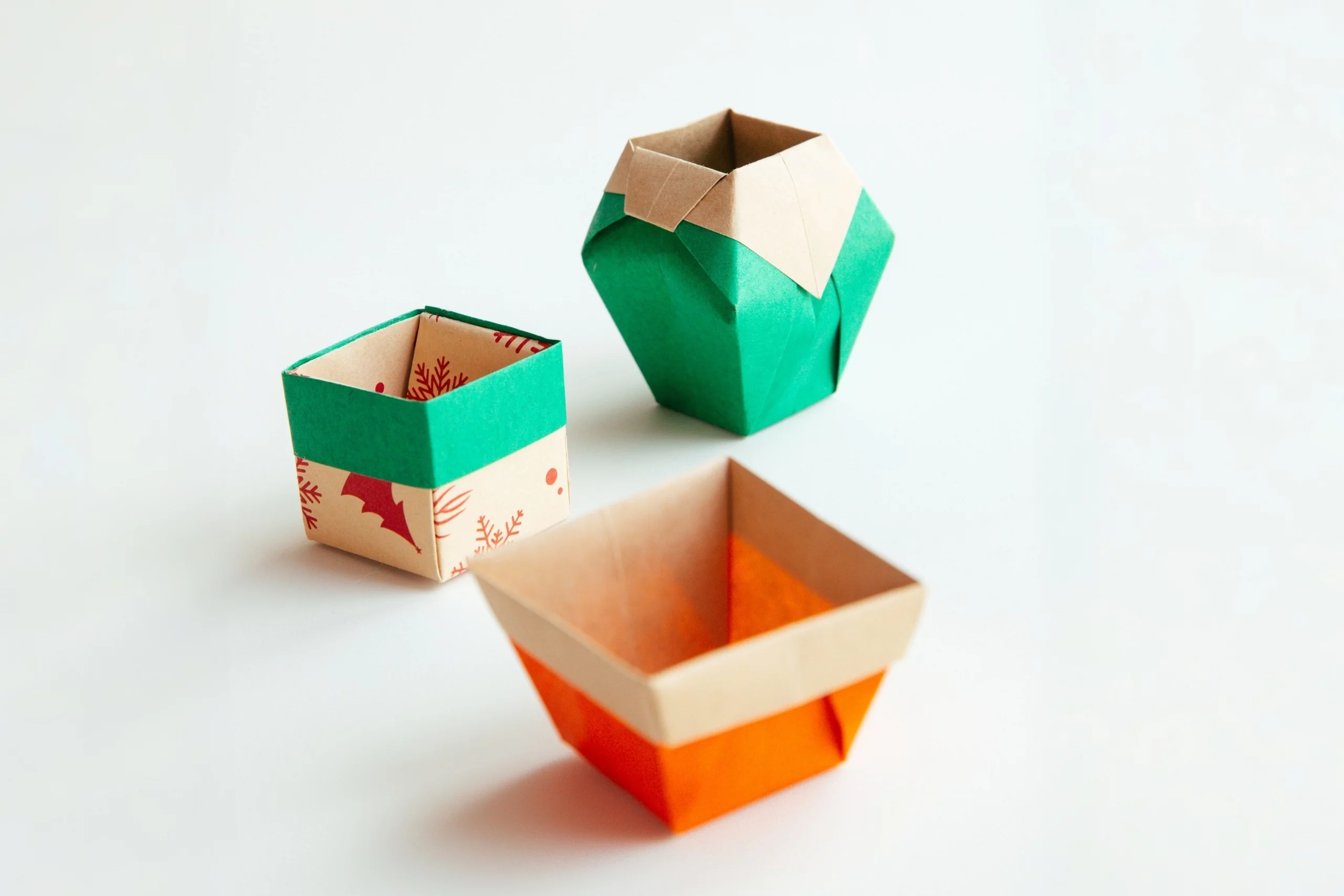 3 Origami Flower Pots You Can Fold Easily - Origami OK