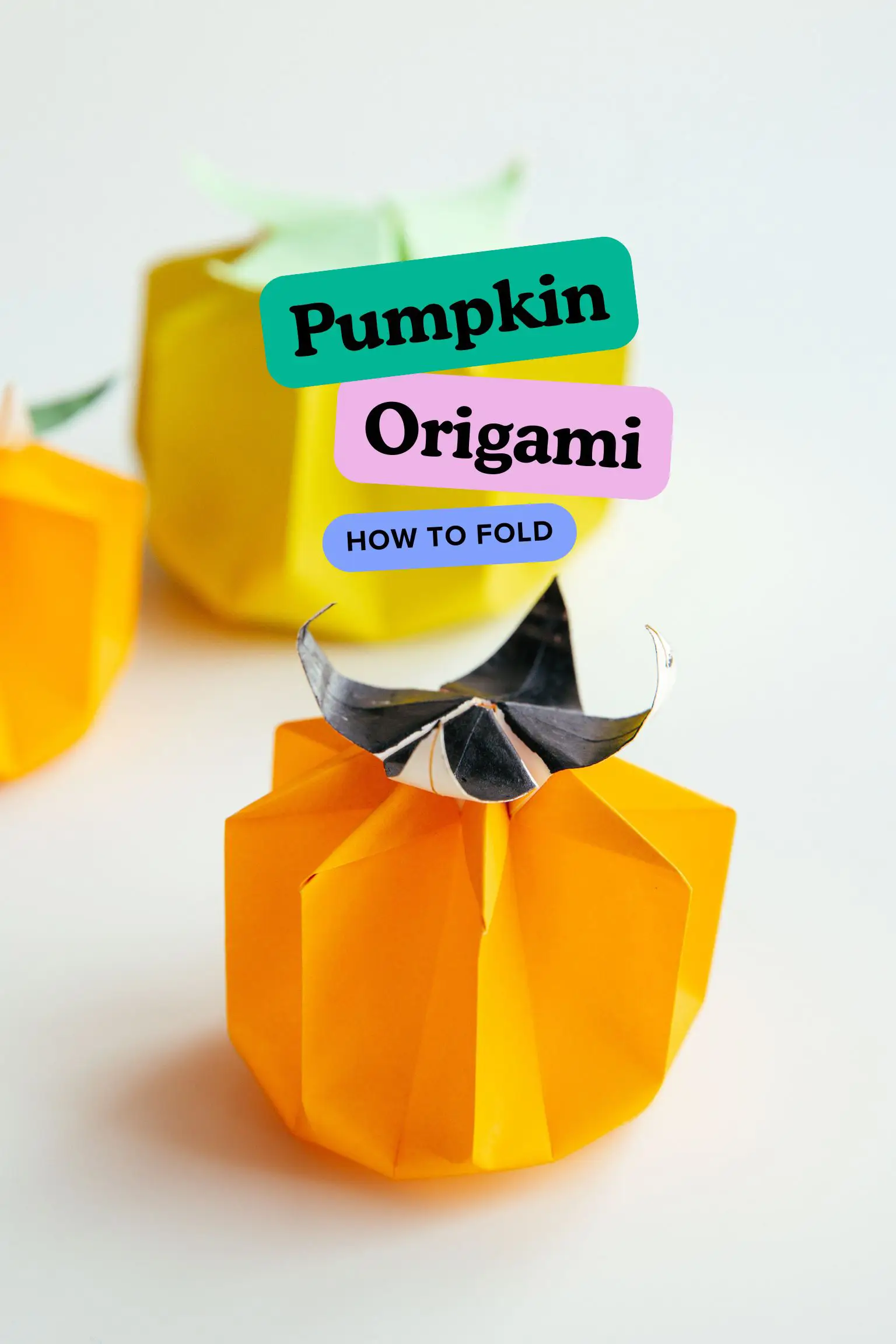 25+ Easy Halloween Origami Ideas for Kids - Origami OK