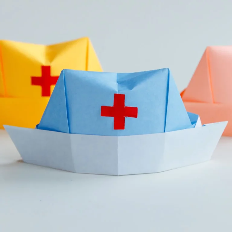 Easy Sticky Note Origami Boat - Origami OK