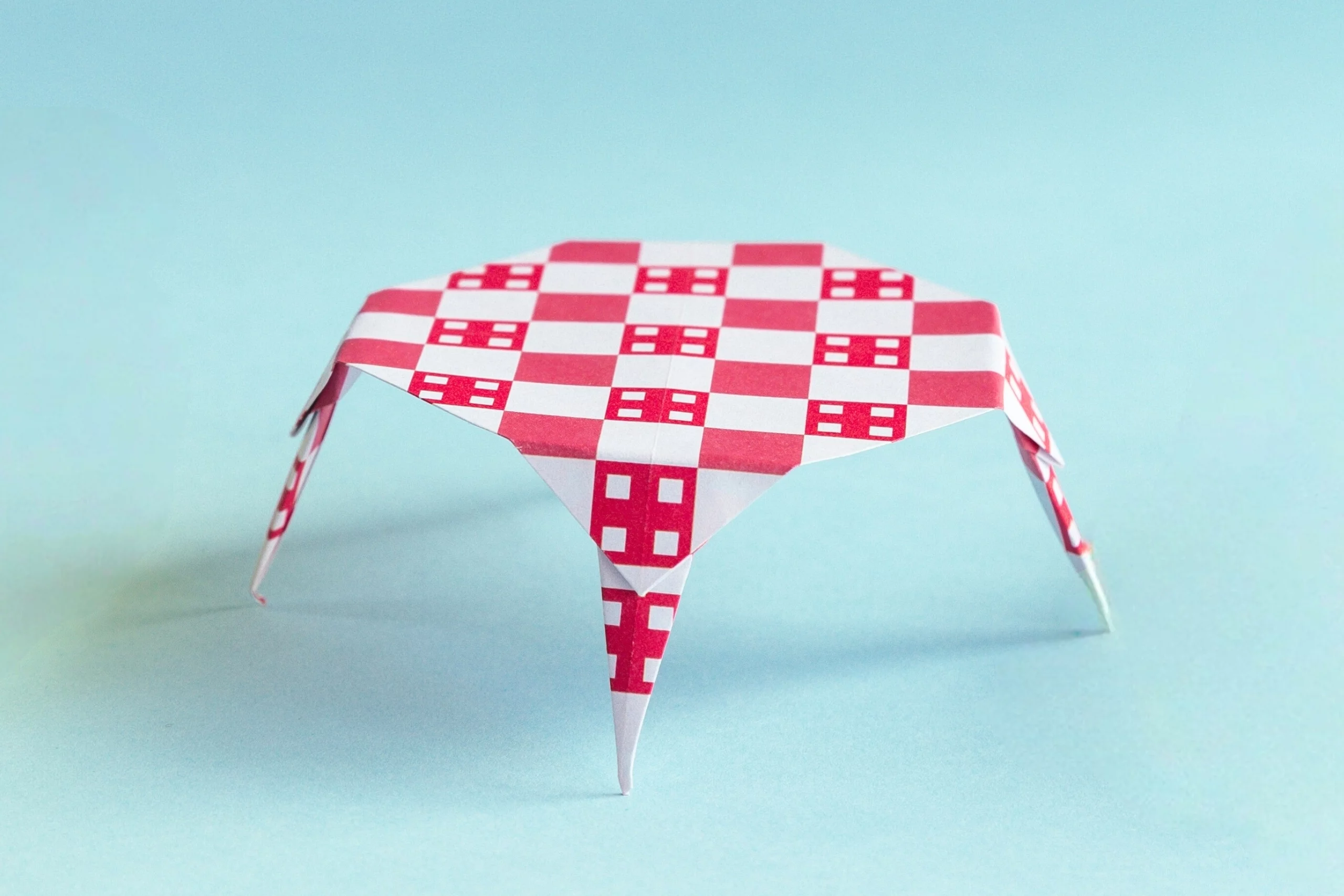 How to Fold an Origami Table - Origami OK