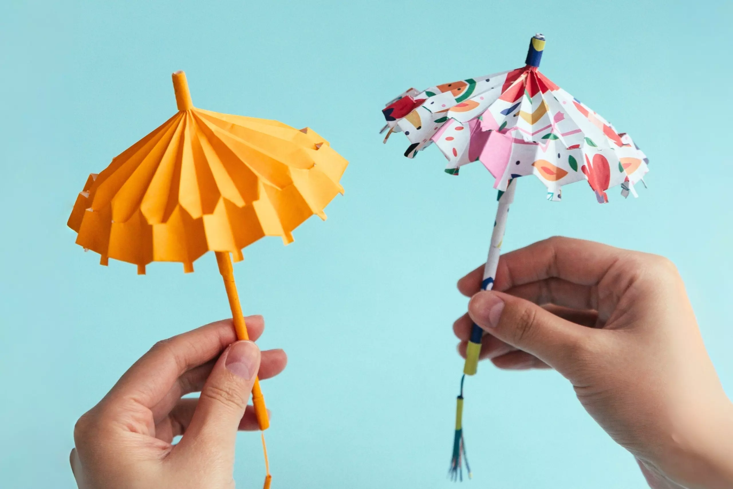 How to Make an Origami Umbrella - Origami OK