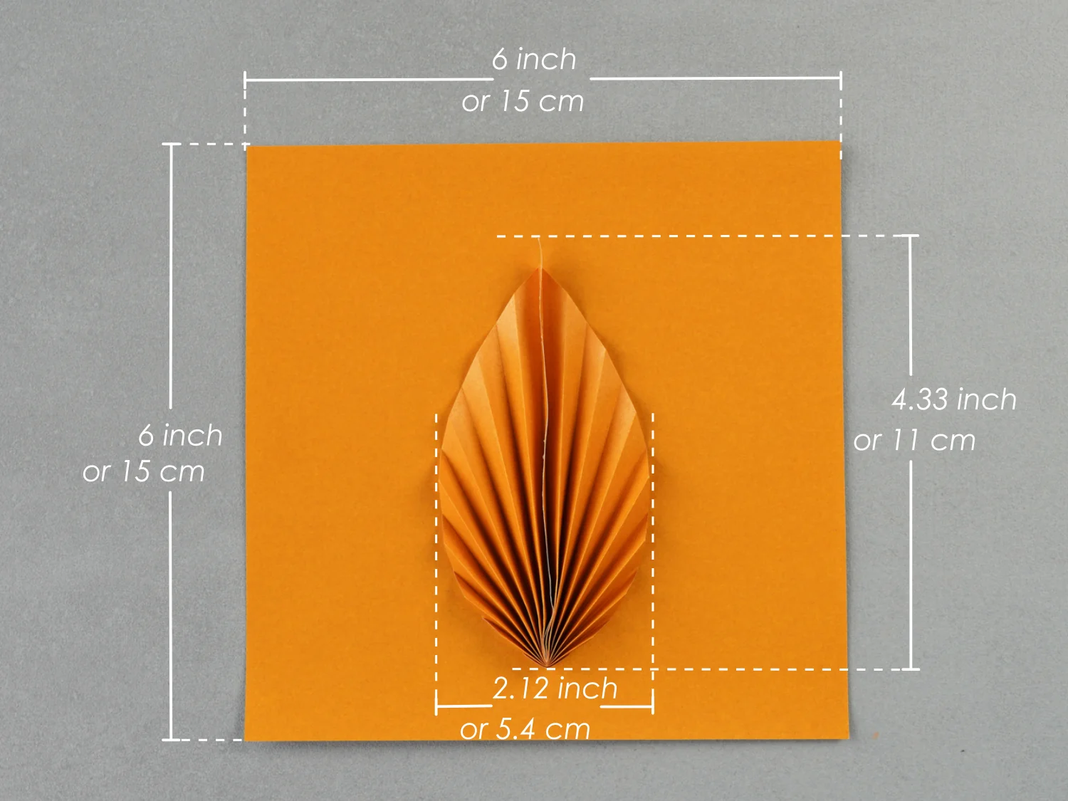 How to Make an Origami Palm Leaf - Origami OK