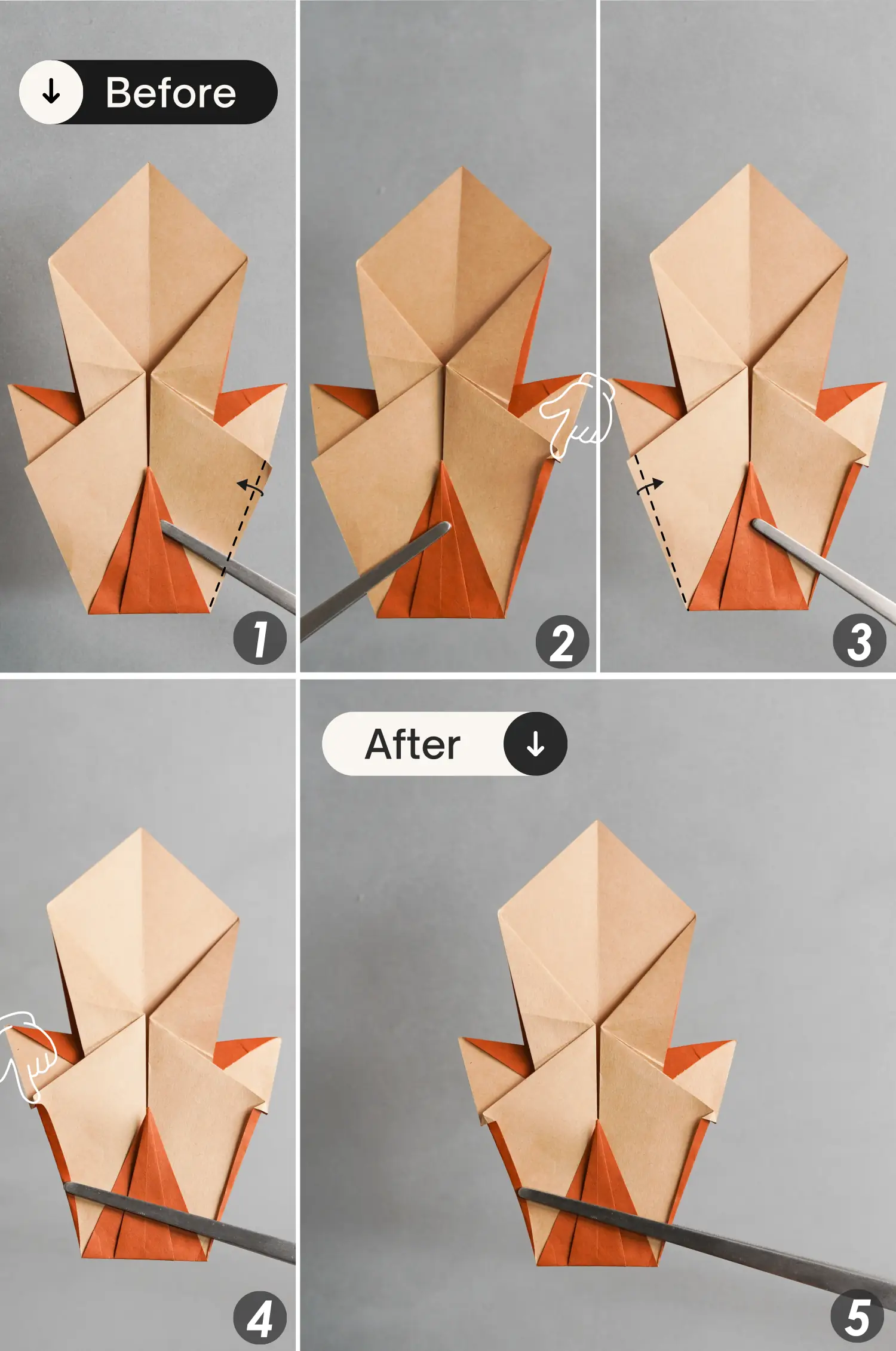 How to Fold an Origami Castle - Origami OK
