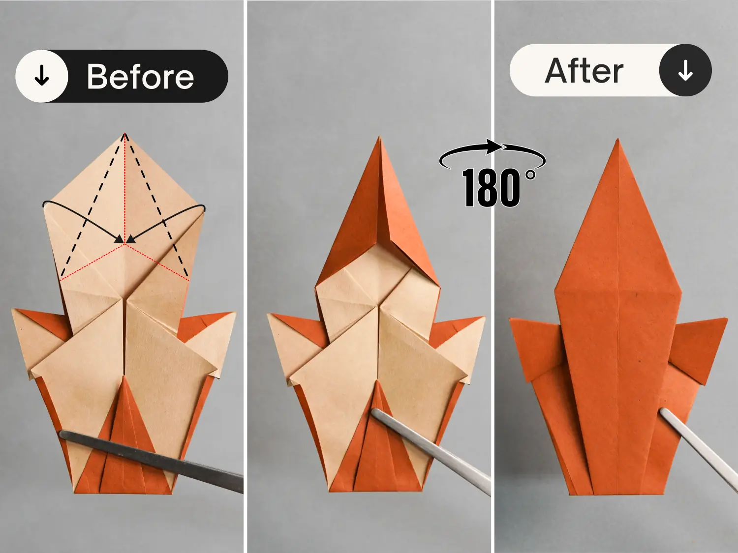 How to Fold an Origami Castle - Origami OK