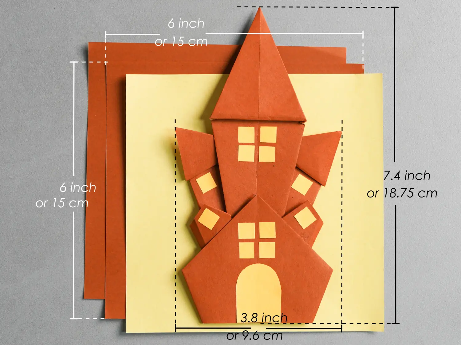 How to Fold an Origami Castle - Origami OK