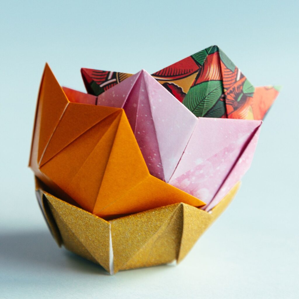 Easy Sticky Note Origami Box - Origami OK