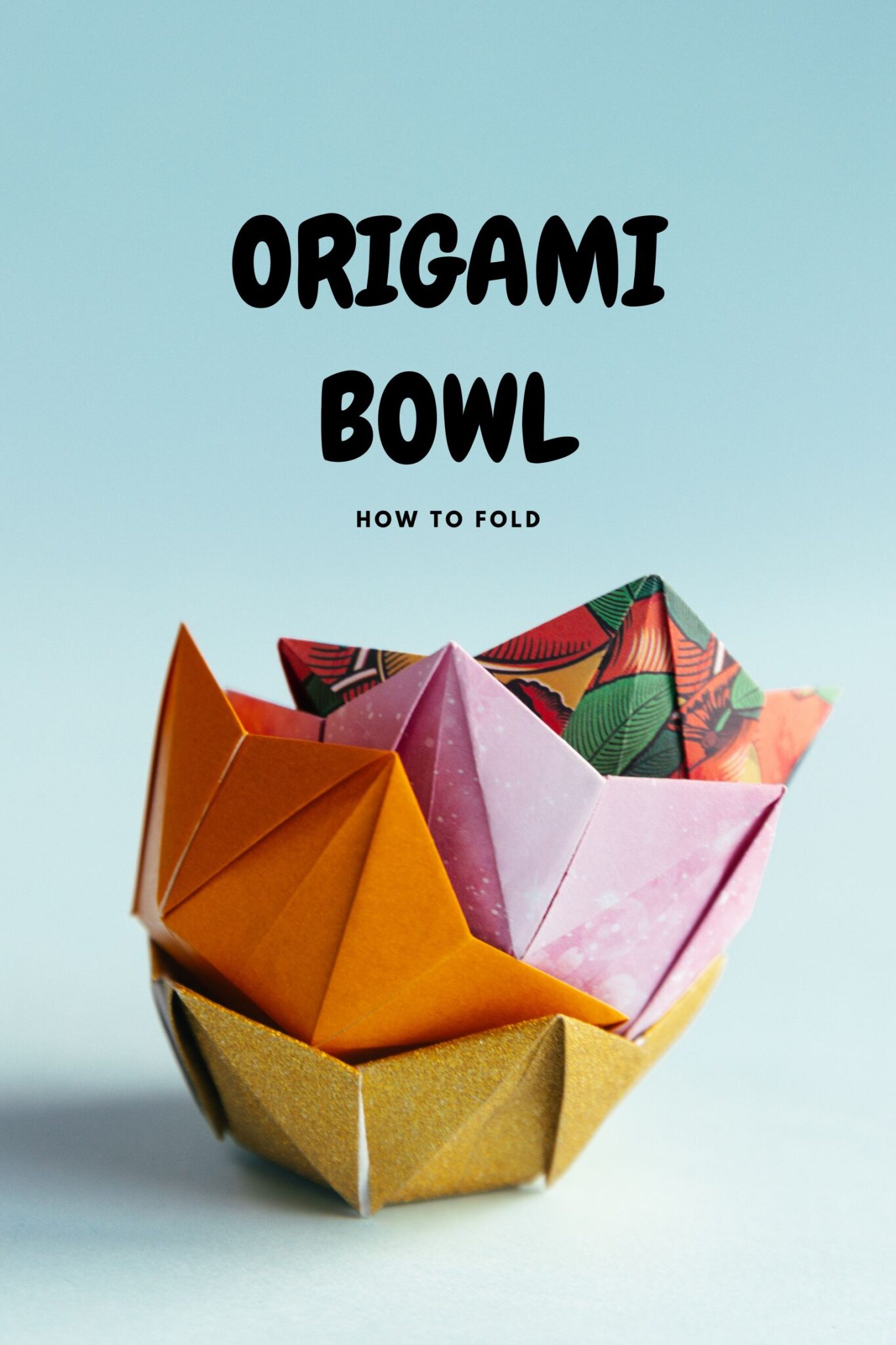 How to Fold an Origami Bowl - Origami OK