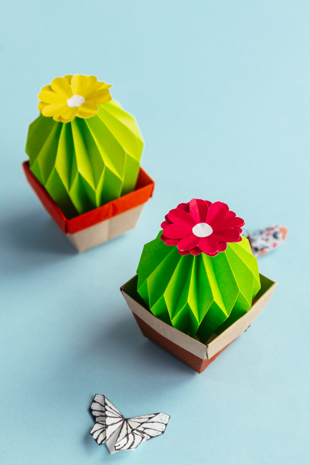 How to Make an Origami Cactus - Origami OK