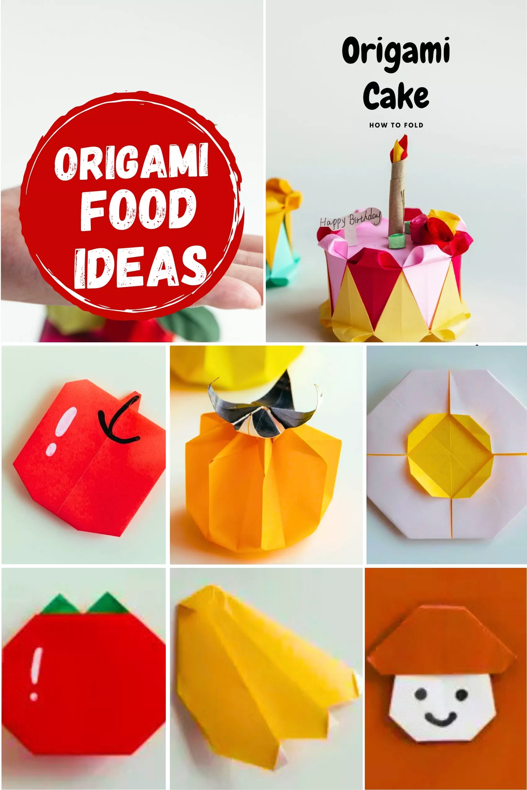 9+ Origami Food Step-by-Step Instructions - Origami OK