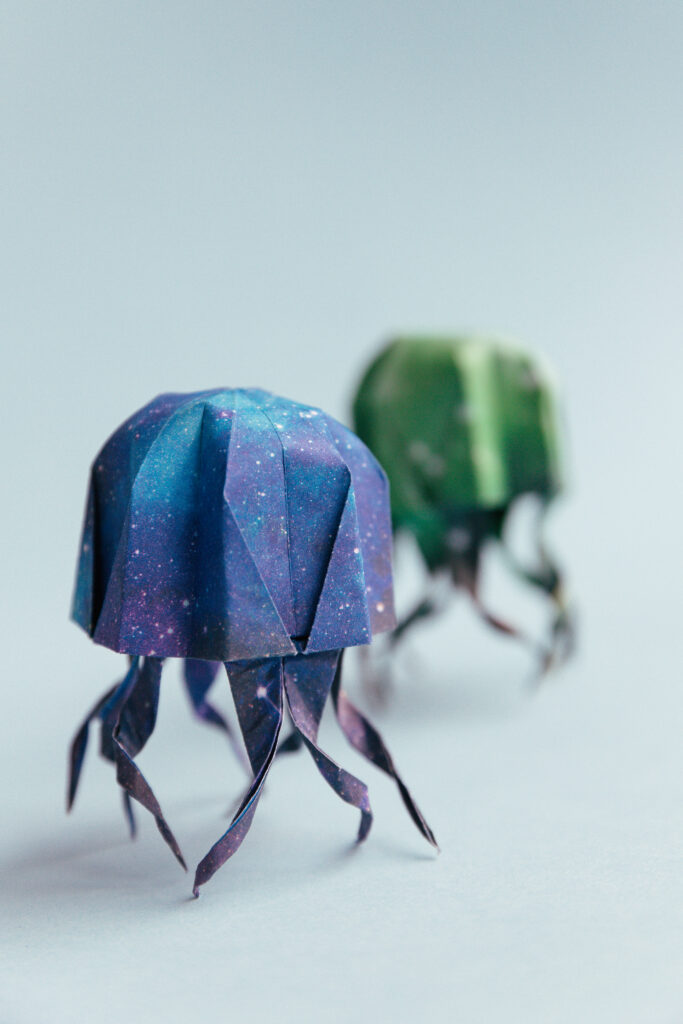 How to Fold an Origami Jellyfish - Origami OK