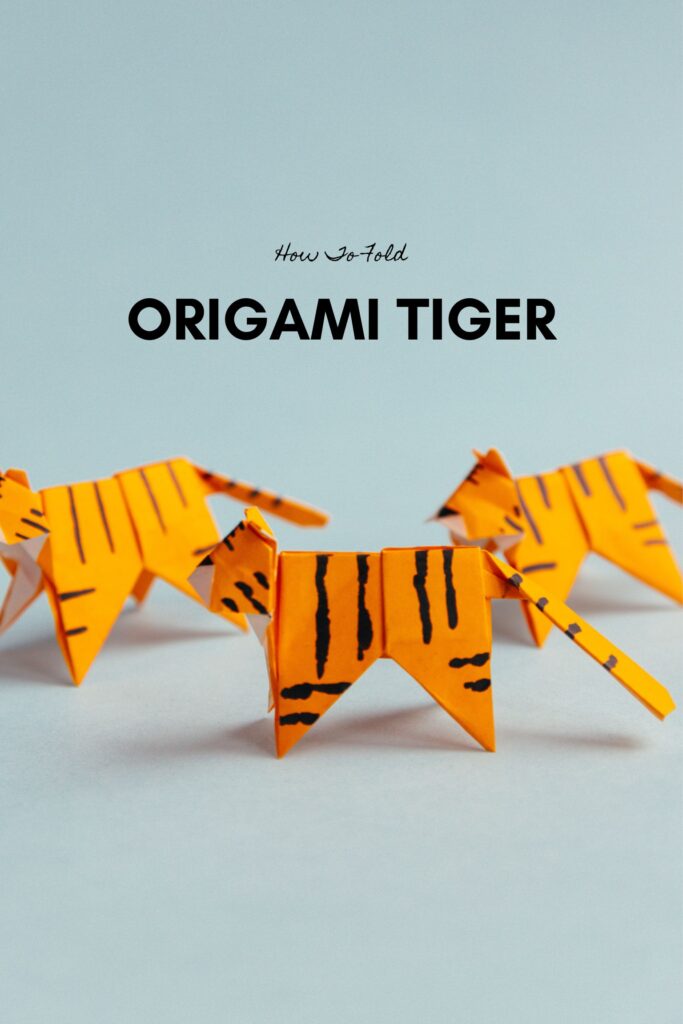 How to Make an Origami Tiger - Origami OK