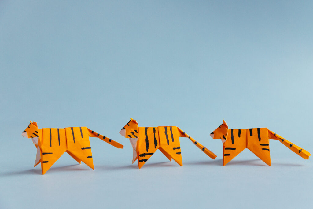 How to Make an Origami Tiger - Origami OK