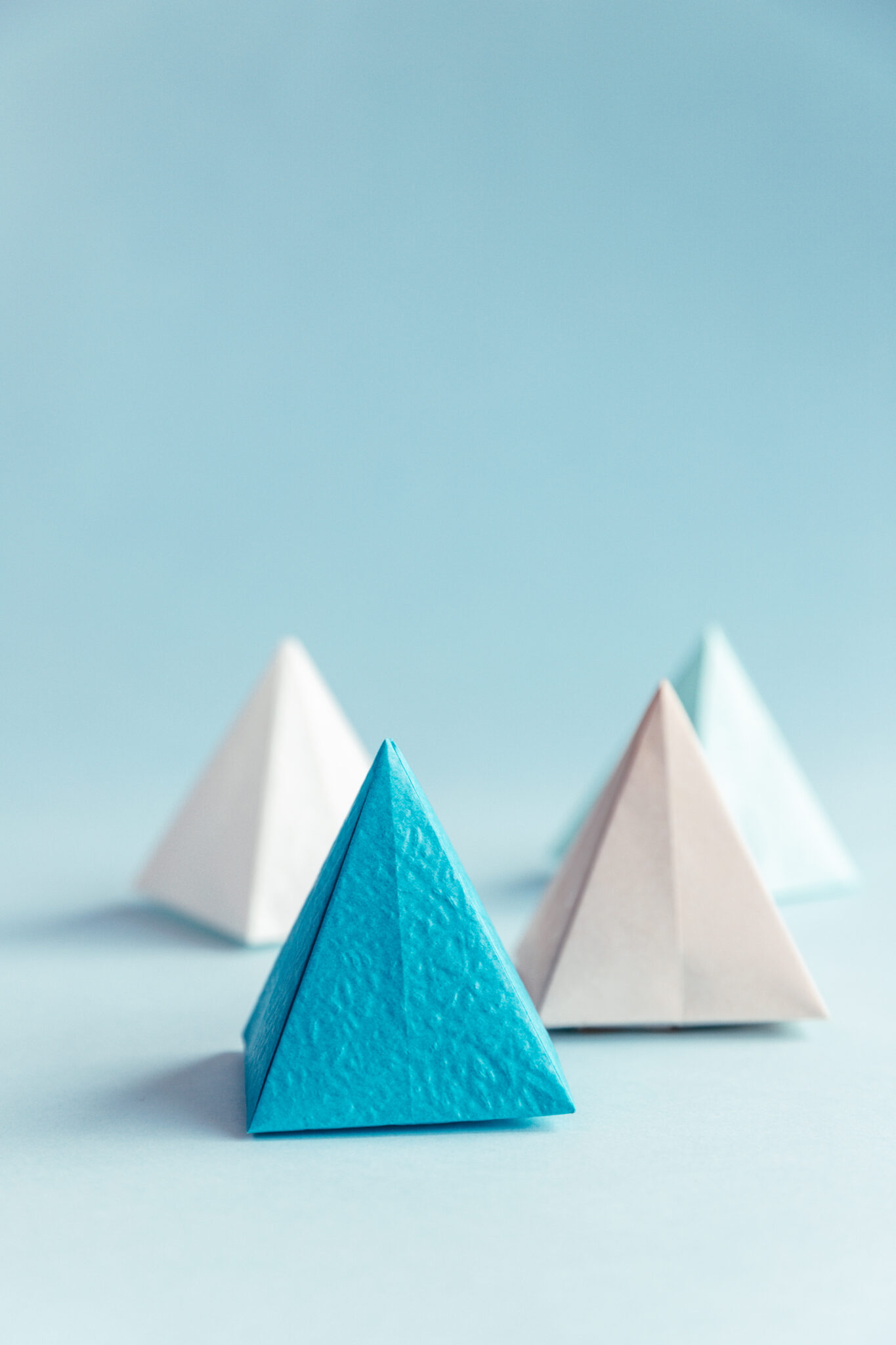 How to Fold an Origami Triangle Pyramid - Origami OK