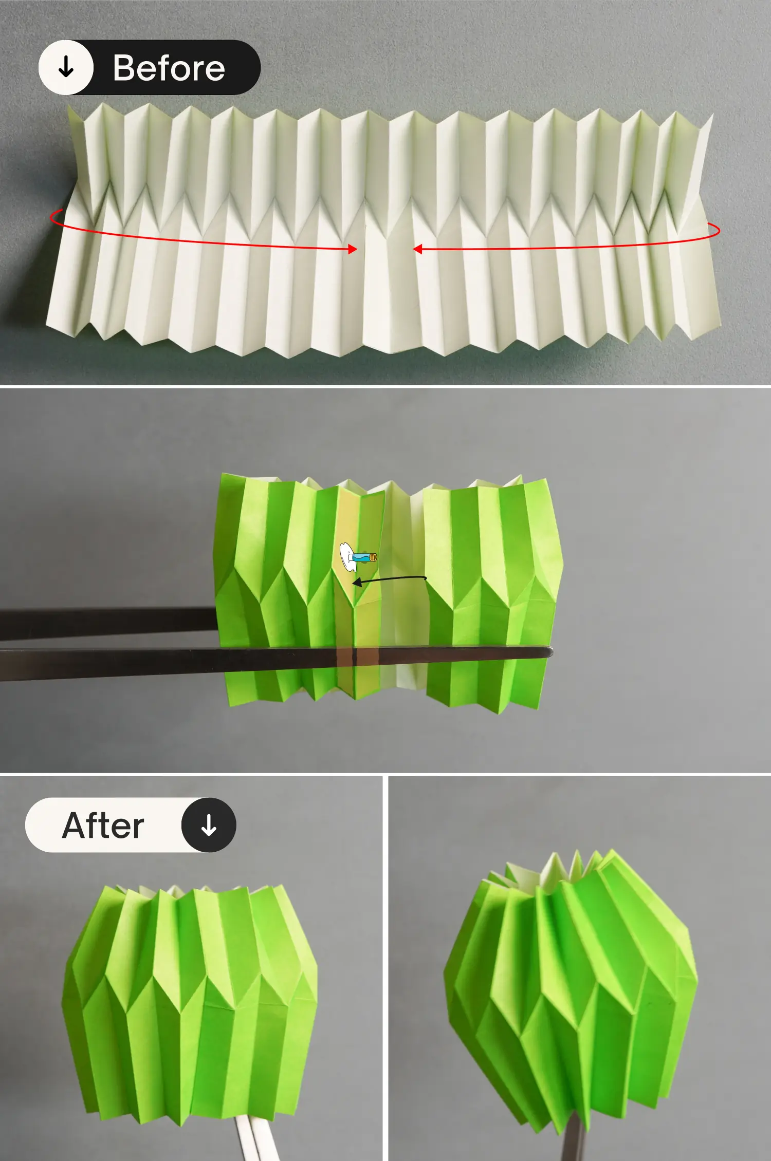 How to Make an Origami Cactus - Origami OK