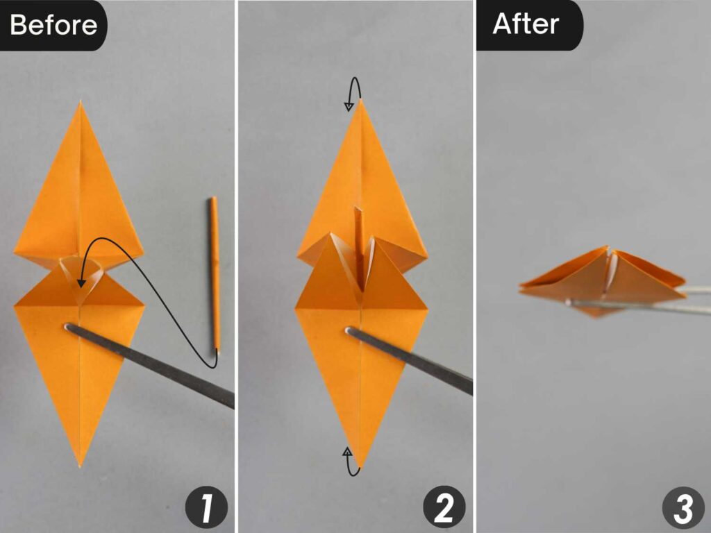 Origami Spinning Top with Two Pieces of Paper - OrigamiOK