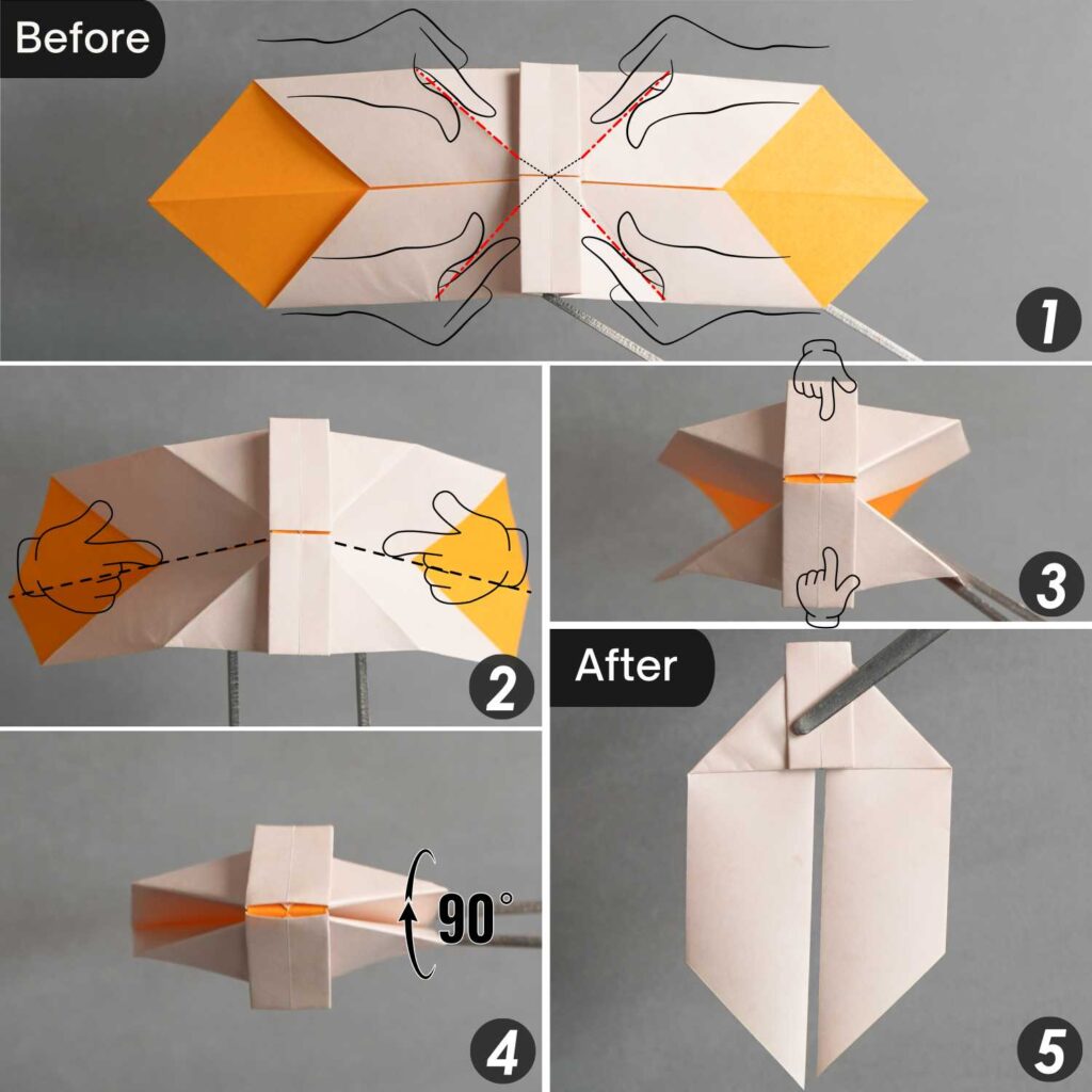 How to Fold an Origami Star Wars TIE Fighter - Origami OK