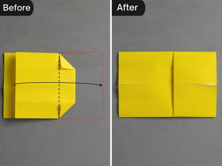 How to Make an Origami Bed - OrigamiOK