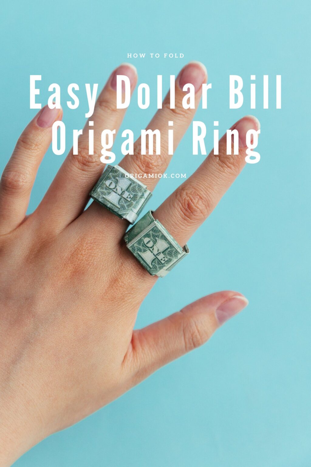 Easy Dollar Bill Origami Ring Instructions - OrigamiOK