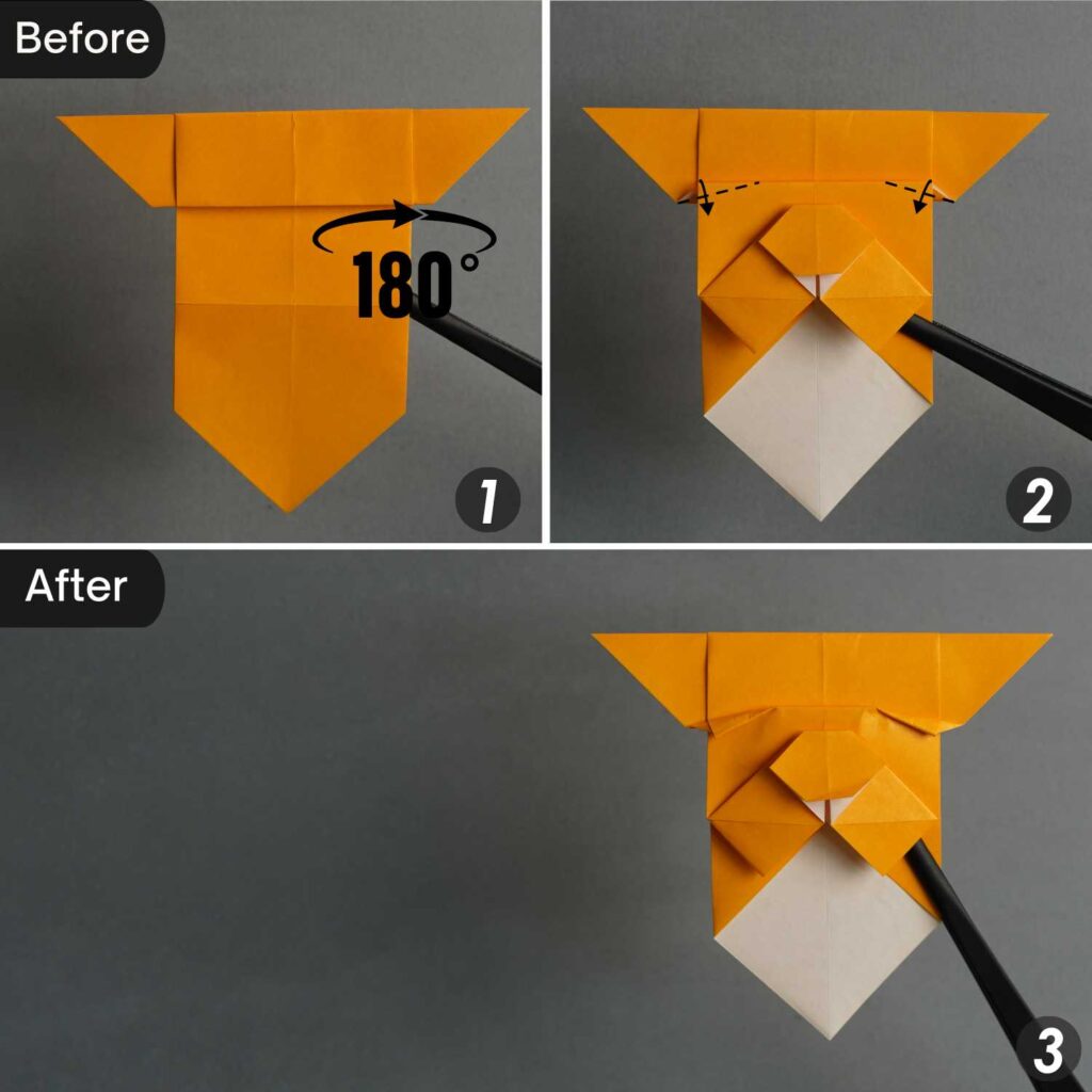 How to Make an Origami Dog Bookmark - Origami OK