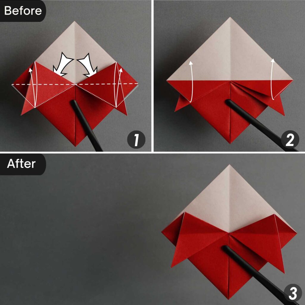 Easy Origami Fox Bookmark Instruction - Origami OK