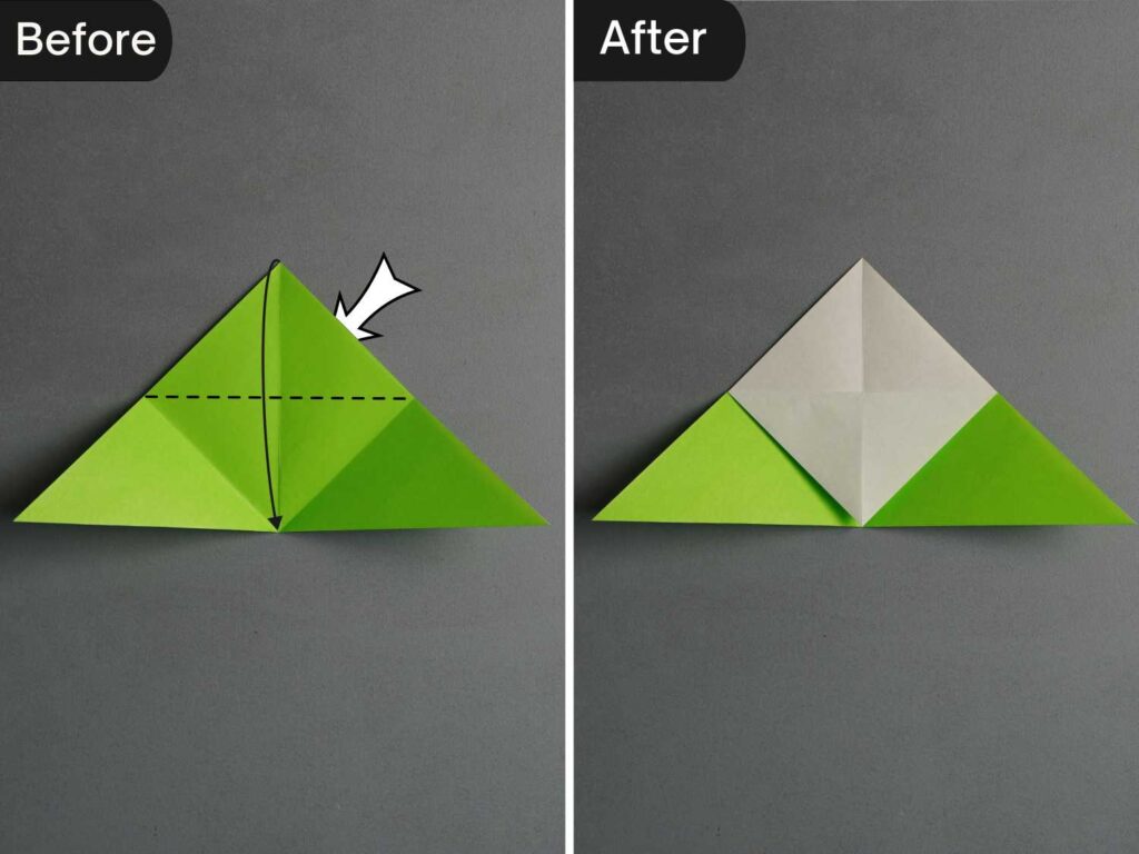 How to Make an Origami Frog Bookmark - Origami OK