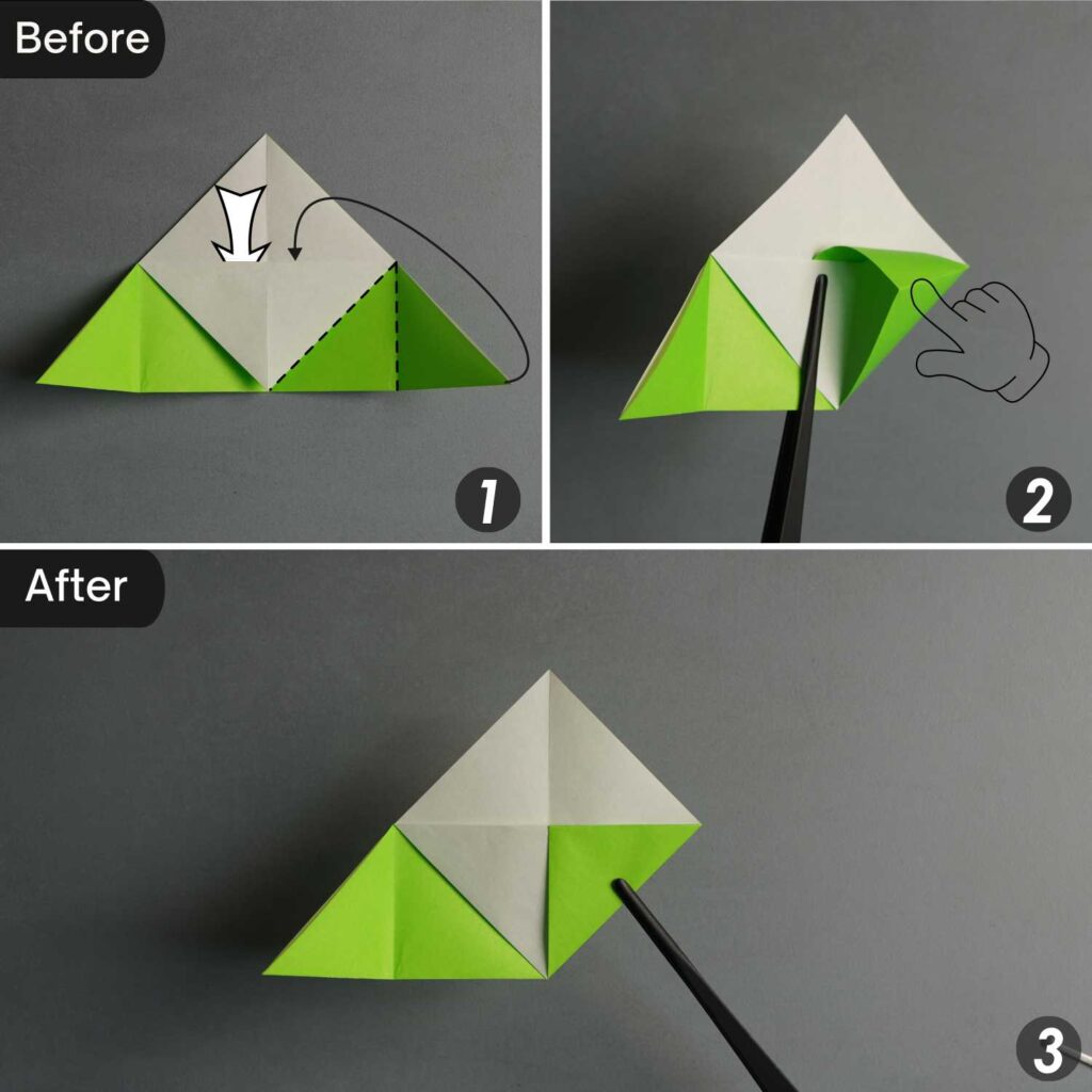 How to Make an Origami Frog Bookmark - Origami OK