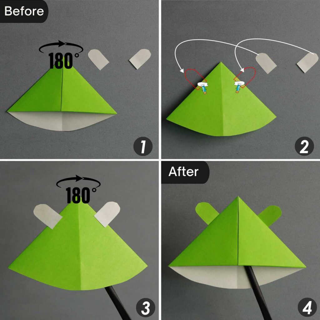 Origami Frog Bookmark: Step-by-Step Instructions - OrigamiOK
