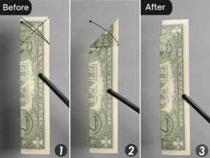 Easy Dollar Bill Origami Cat Instruction - Origami OK