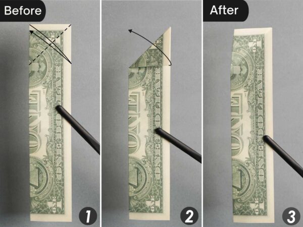 Easy Dollar Bill Origami Cat Instruction - Origami OK