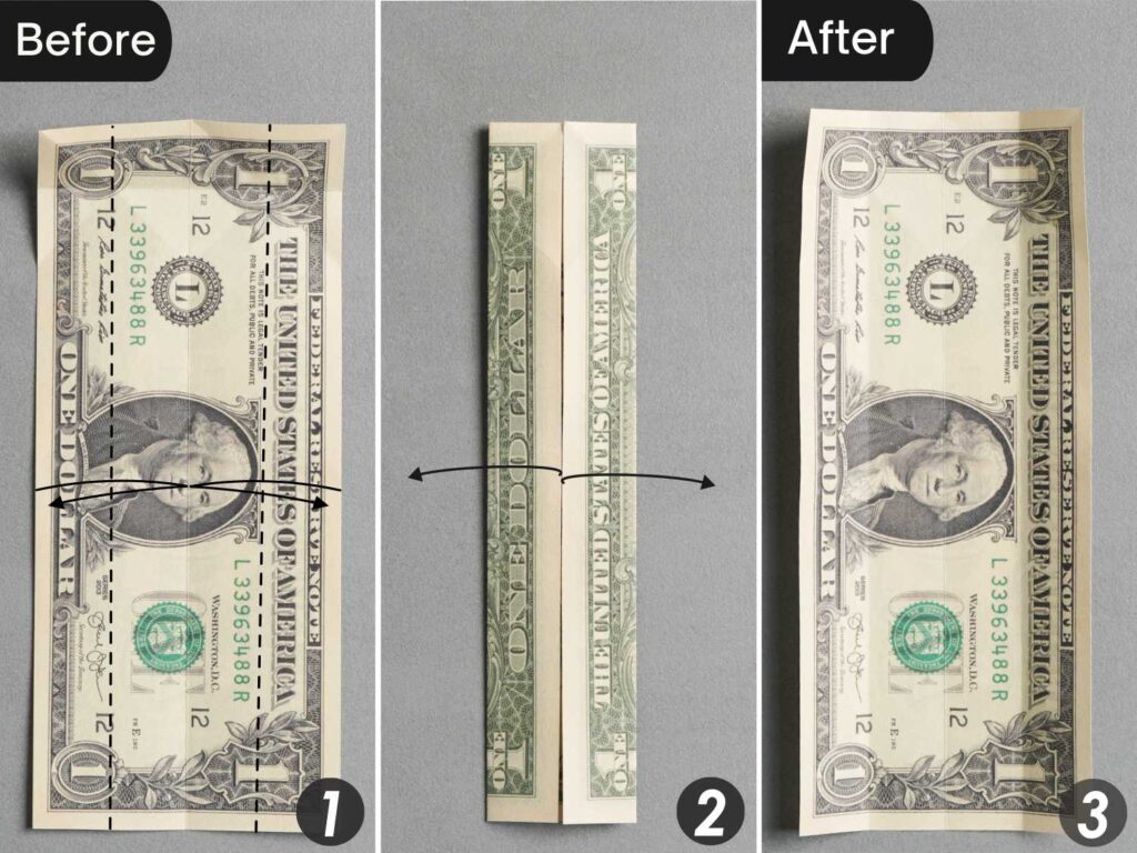Easy Dollar Bill Origami Cat Instructions - OrigamiOK