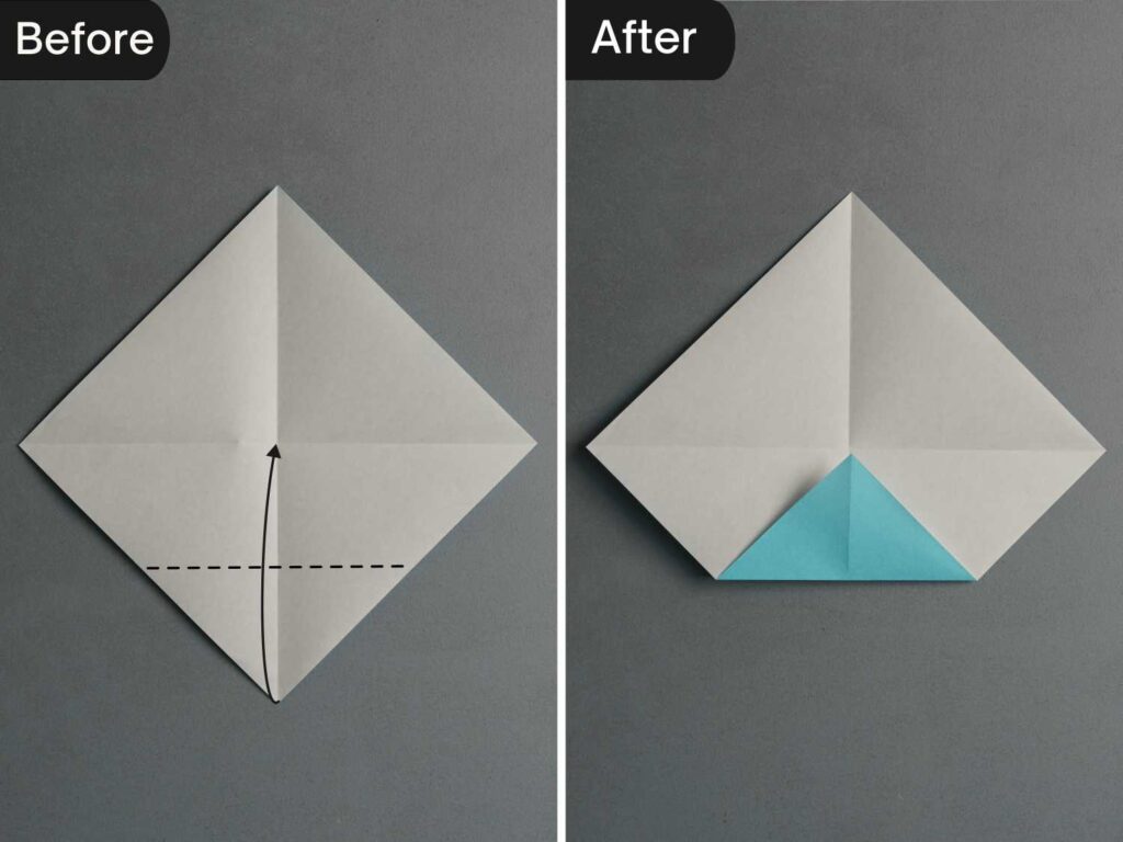 Origami Shark Bookmark: Step-by-Step Instructions - OrigamiOK