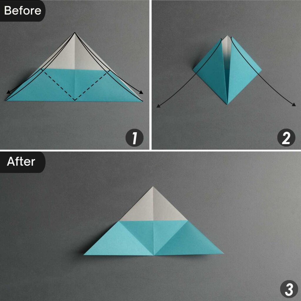 Origami Shark Bookmark: Step-by-Step Instructions - OrigamiOK