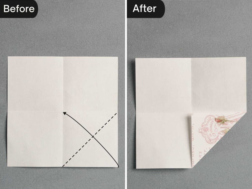 Easy Sticky Note Origami Bookmark - Origami OK