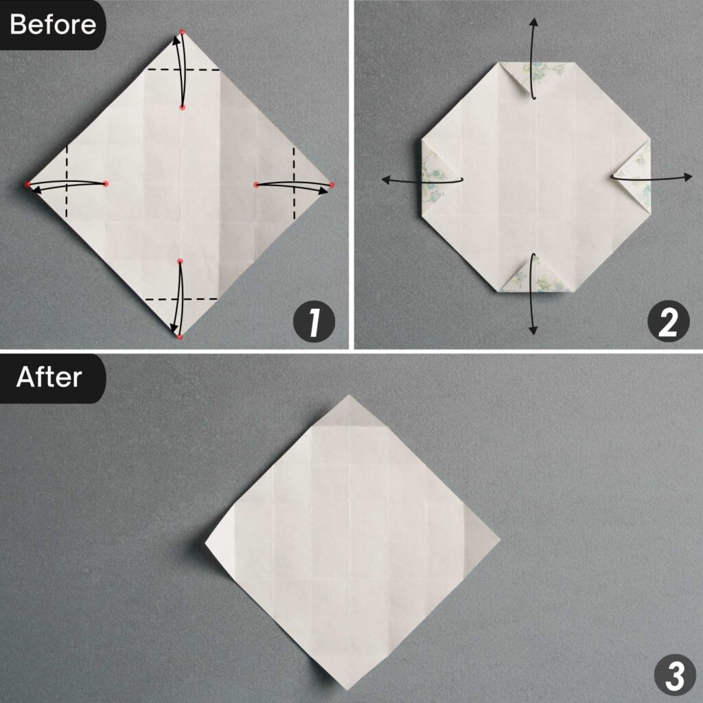 Easy Sticky Note Origami Box - Origami OK