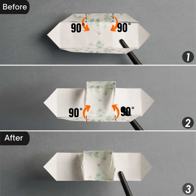 Easy Sticky Note Origami Box - Origami OK