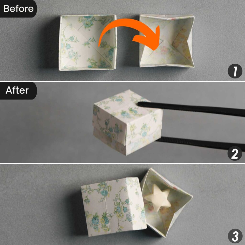 Easy Sticky Note Origami Box - Origami OK