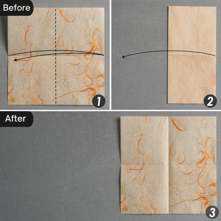 Easy Sticky Note Origami Butterfly Instructions - OrigamiOK