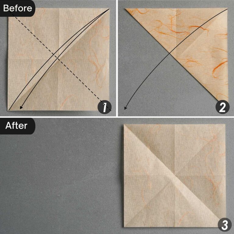 Easy Sticky Note Origami Butterfly - Origami OK