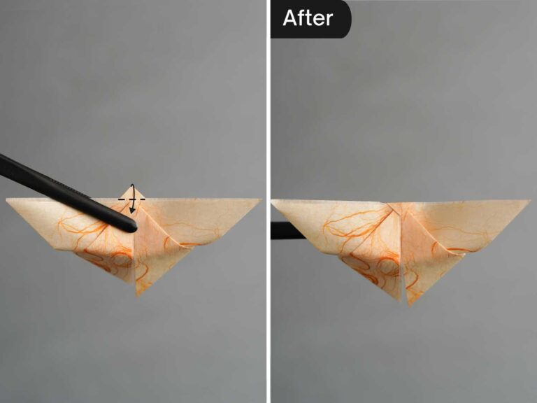 Easy Sticky Note Origami Butterfly - Origami OK