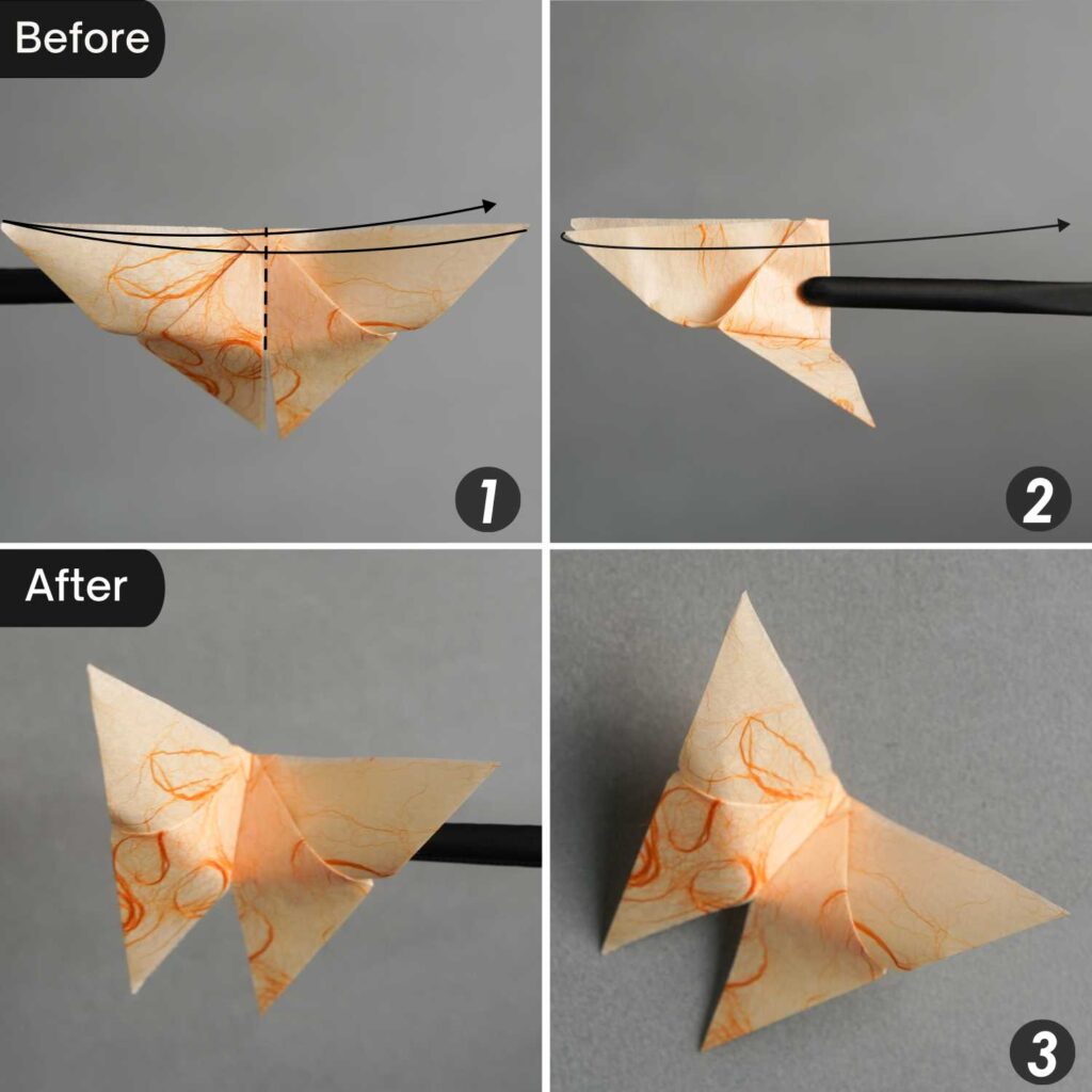 Easy Sticky Note Origami Butterfly - Origami OK