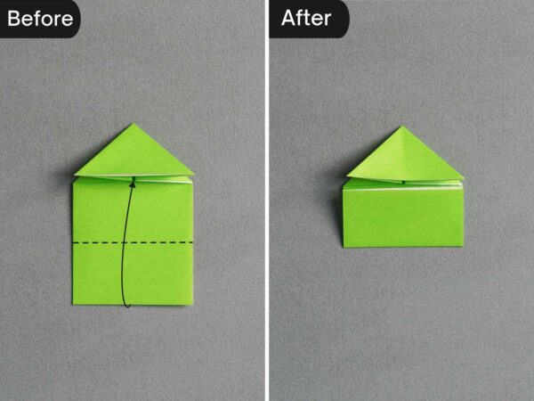 Easy Sticky Note Origami Frog - Origami OK